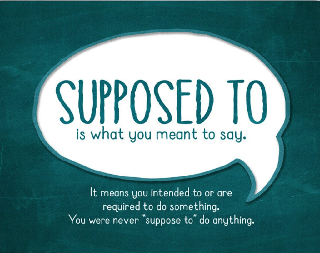 Common Confusing Words Suppose Vs Supposed The Savvy Red Pen